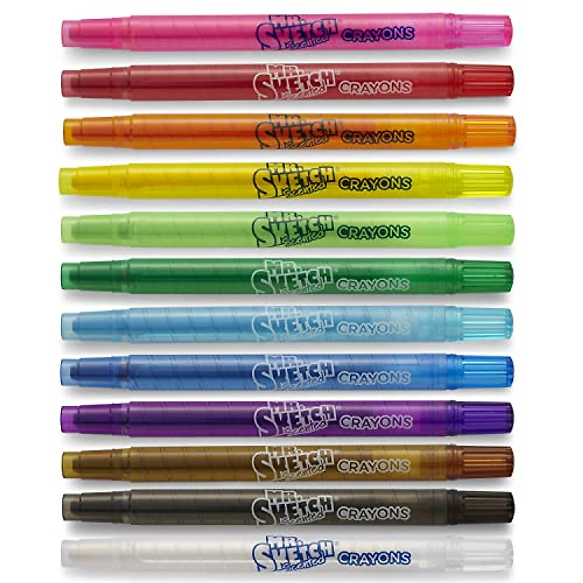 Mr. Sketch Scented Twistable Crayons, Assorted, 12 Pack
