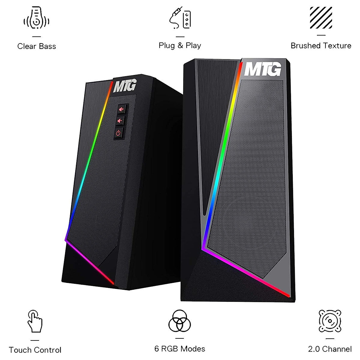 HP Elite 800G1 Desktop Computer PC, Intel Core i5 4th Gen Processor, 8GB RAM, 1TB, HDD, MTG New 22 inch Monitor, RGB Speaker and Keyboard Mouse, WiFi Windows 10 Pro 64-Bit (Renewed)