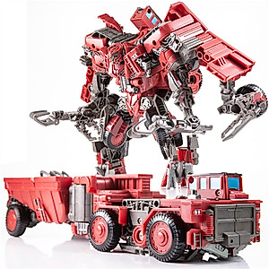 XAGVHIM Transformer Toy, Studio Series 69 of The Fallen Construction Devastator Scavenger Scrapper Overload Hightower KO Action Figure Robot Model(Color : Overload)