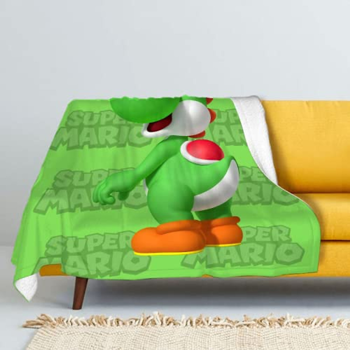 Boutique Throw Blanket - Super Soft Fleece Throw Blankets,Fuzzy Plush Blanket Oversized,Thin Lightweight Blanket for All Season - Style 2 - 50 x 60 inches