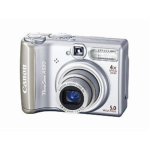 Canon PowerShot A530 5MP Digital Camera with 4x Optical Zoom (OLD MODEL)