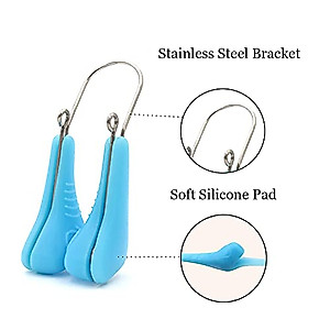 100 PC Blue Hat for Hair Care, Disposable Dust-Proof Elastic and Fluffy, Protect Hair