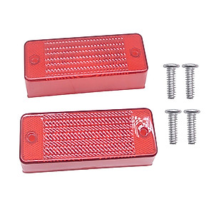 2 Pcs Rear Tail Light Lens 6672276 for Bobcat Skid Steer Loader A300 S100 S130 S150 T110 T140 T180 T190 T200 T250