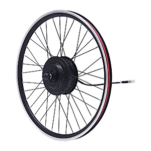 DCEHKR E-Bike Conversion Kits 36V Electric Bike Front Hub Conversion Kit with Brushless and Gear Motor 500W Electric Bicycle Conversion Kits Suitable for 27.5-inch Front Wheel Ebike