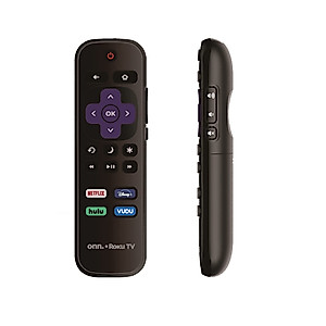 OEM Replacement Remote Control Compatible with All ONN. Roku TV Smart 4K Ultra HDTV 【Only Works with Onn. Roku TV, Not for Roku Stick and Roku Box】 (Netflix/Disney Plus/Hulu/Vudu)