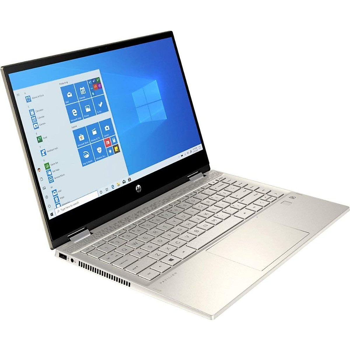 HP - Pavilion x360 2-in-1 14" Touch-Screen Laptop - Intel Core i5 - 8GB Memory - 256GB SSD - Warm Gold - 14m-dw1023dx