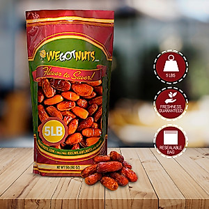5 Pounds Of Dates Pitted (80oz) No Added Sugar, Non GMO, Kosher Certified,Healthy Snack for Kids & Adults