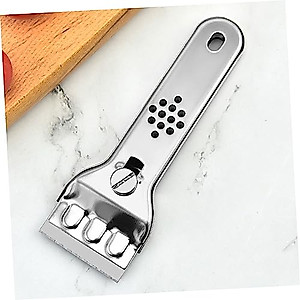HOLIDYOYO 1 Set Tile Stain Removal Shovel Ice Scraper Paint Scraper Tool Sticker Labels Floor Scraper Scrapers for Stains Cleaning Scraper Scrapers for Wallpaper Tools Stainless Steel Silver