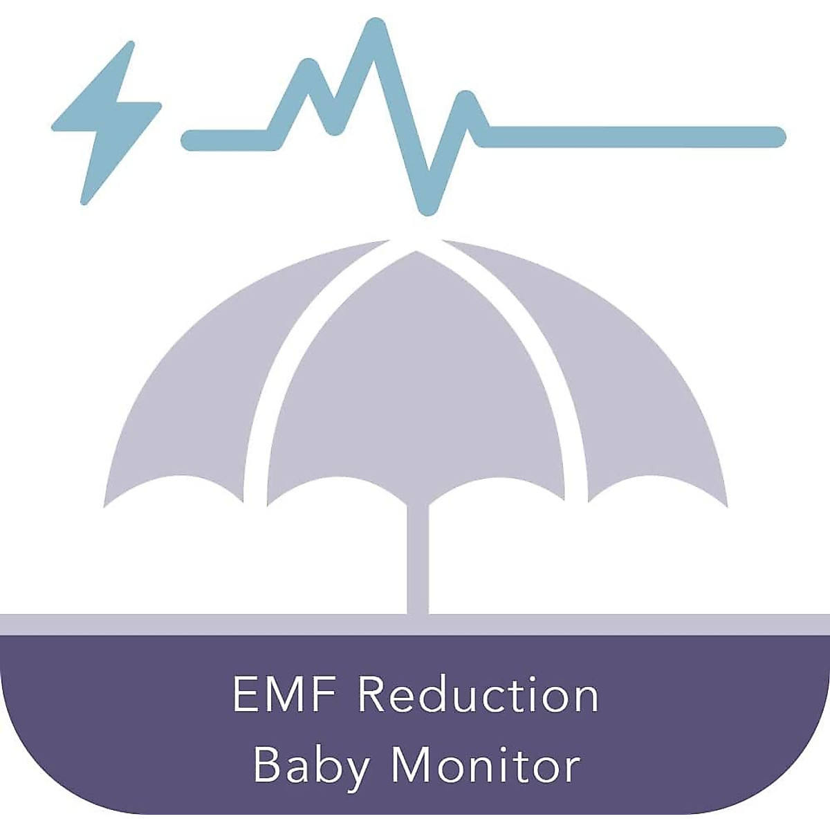 LeReve Low EMF 5" HD Baby Monitor with 2 Cameras, Auto Noise Reduction, Smart Baby Cry Detection, No WiFi, 20 Days Battery Life, 2-Way Talk, Lull + LeReve Twist Mount for LeReve LRX-5 & 52