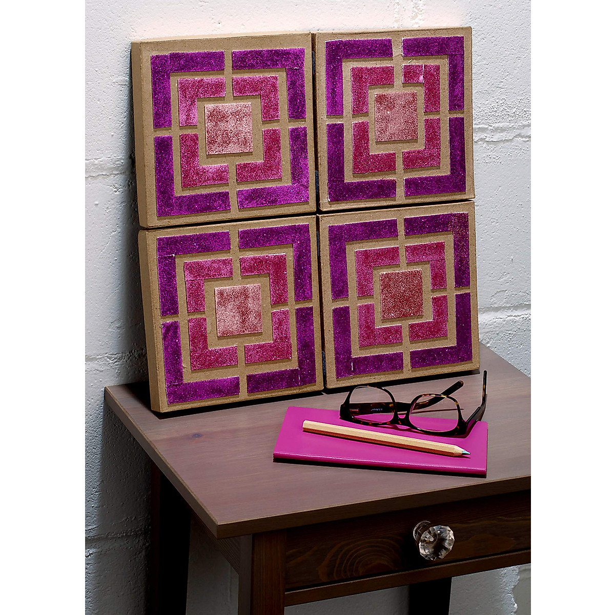 3M 108 Scotch Removable Mounting Squares, 1" x 1", White