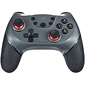Rzzhgzq Wireless Controller for Switch/Switch Lite, Silver Switch Pro Controller Gamepad Joypad Remote with Gyro Axis, Turbo and Adjustable Wireless Controller for Girl,Boy,Men (SILVER)