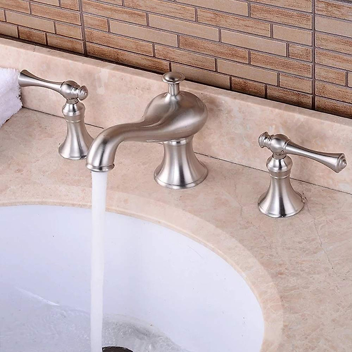 JF-XUAN Tap Personality Retro Copper Brushed Lift Kitchen Bathtub Bathroom Toilet Faucet Beautiful and durable Faucet