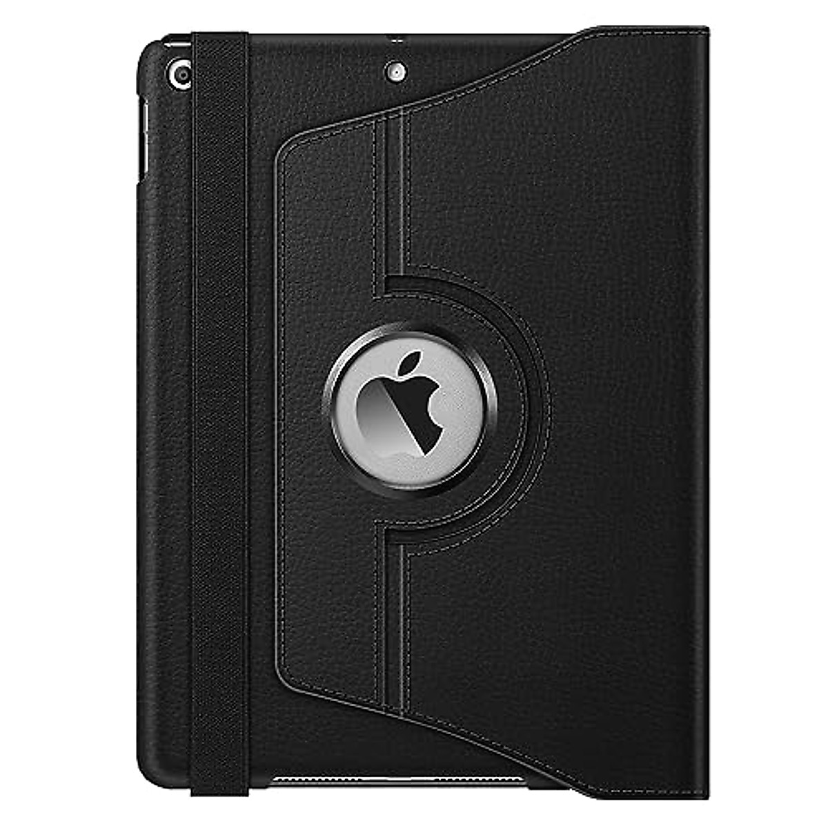 Fintie Keyboard Case for iPad 9th / 8th / 7th Generation (2021/2020/2019 Model) 10.2 Inch, 360 Degree Rotating Smart Stand Cover w/Pencil Holder, Built-in Wireless Bluetooth Keyboard, Black
