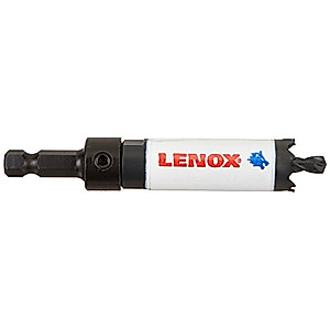 LENOX Tools Bi-Metal Speed Slot Arbored Hole Saw with T3 Technology, 3/4" - 1772426