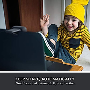 Logitech C505 Webcam - 720p HD External USB Camera for Desktop or Laptop with Long-Range Microphone, Compatible with PC or Mac