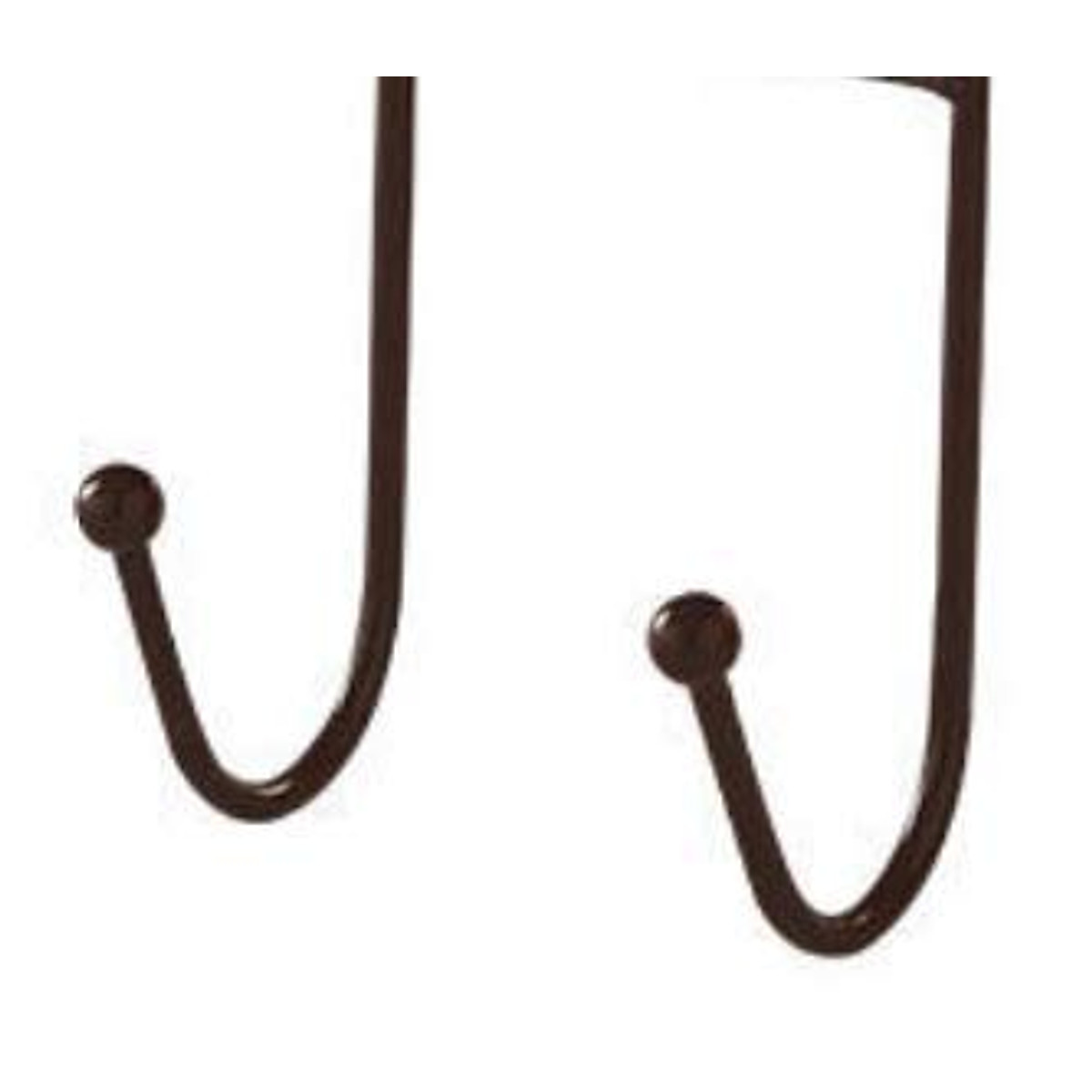 SHIMAJEE Animal Hanger Rack ( Set of 2 ) Over The Door Hanger Rack, Decorative Metal Door Hanger Holder for Coats, Clothes, Hats (Black)