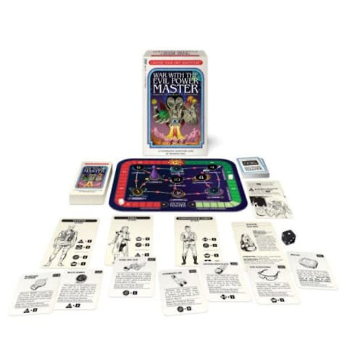 Choose Your Own Adventure War with the Evil Power Master Board Game | Cooperative Adventure Game for Adults and Kids | Ages 10+ | 1+ Players | Average Playtime 1+ Hours | Made by Z-Man Games