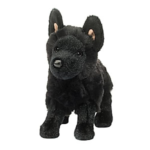 Douglas Harko Black German Shepherd Dog Plush Stuffed Animal