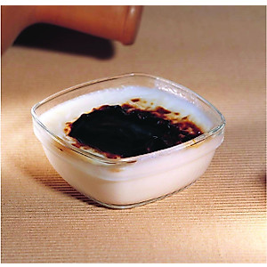 Duralex Made In France Lys 10-Ounce Square Bowl with Lid, Set of 6