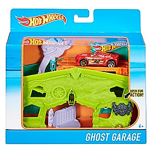 Hot Wheels Ghost Garage Playset Vehicle