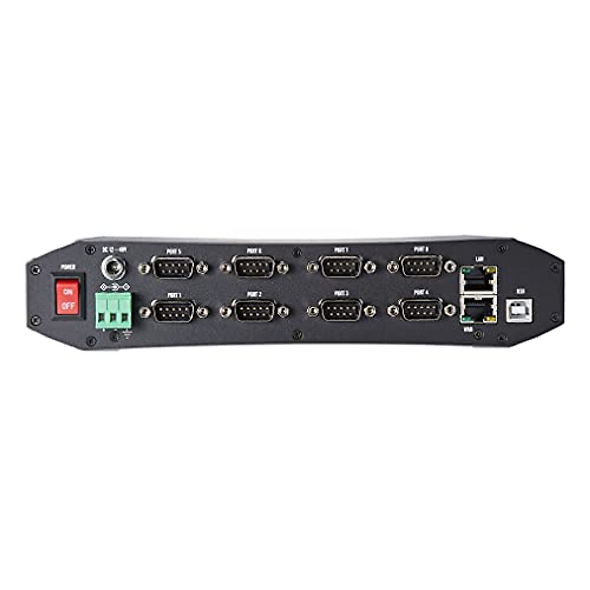 SystemBase - 8ports Serial RS232/RS422/RS485 to Ethernet Device Server, Industrial Grade, Supports Modbus RTU/ASCII (SG-2081DIL/ALL)