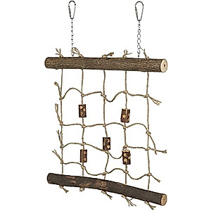 Trixie Natural Living Rope Climbing Wall, 27 x 24 cm