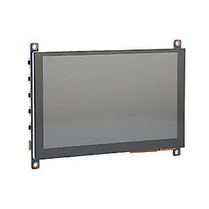 Zunate RasPi Touchscreen Monitor, 5 Inch 800x480 Portable Monitor Capacitive, HDMI Input, External Display Compatible with Ras Pi, Computer Secondary Screen
