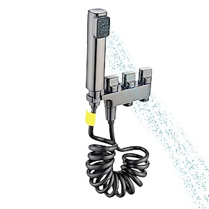 Bidet Sprayer Toilet | Handheld Bidet Sprayer | Water Pressure Control | Bathroom Bidet Faucet, Toilet Spray Hose, Stainless Bidet Sprayer, Adjustable Water Bidet, Toilet Hose Sprayer