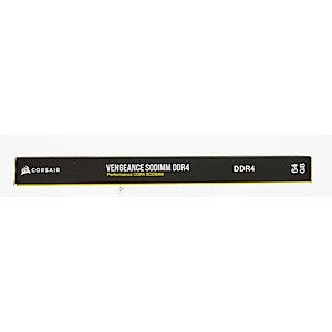 Corsair Vengeance Performance SODIMM 64GB (2x32GB) DDR4 3200MHz CL22 Unbuffered for AMD Ryzen 4000 Series Notebooks Memory - Black