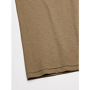 Soffe Men's 3 Pack - USA Poly/Cotton Military Tee, Tan, Large