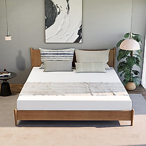 GAESTE 10 Inch King Cooling Gel Memory Foam Medium Firm Mattress Breathable Pressure Relief CertiPUR-US Certified Mattress-in-a-Box for Kids and Adults No Fiberglass (King, 10 in)