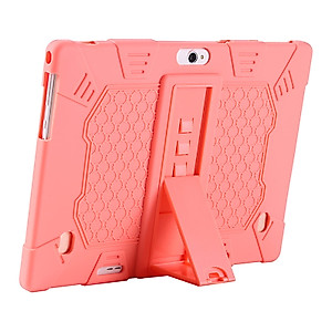 HminSen Case Compatible with Dragon Touch Notepad K10/ Max10 Tablet,Dragon Touch K10,ZONKO 10.1,Lectrus 10.1,Winsing,Victbing 10 Android Tablet (Pink)