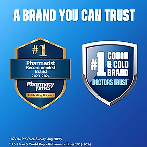 Chest Congestion, Mucinex 12 Hour Extended Release Tablets, 68ct, 600 mg Guaifenesin Relieves Chest Congestion Caused by Excess Mucus, #1 Doctor Recommended OTC Expectorant