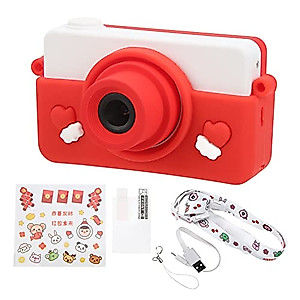 Instant Camera Instant Print Camera with 32GB Memory Card Built in WiFi Zero Ink Toddler Print Camera with USB Cable Lanyard