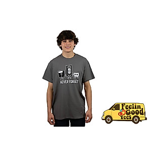 Never Forget Graphic Novelty Sarcastic Funny T Shirt L Charcoal