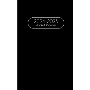 pocket planner 2024-2025: 2 year Pocket Calendar January 2024 to December 2025