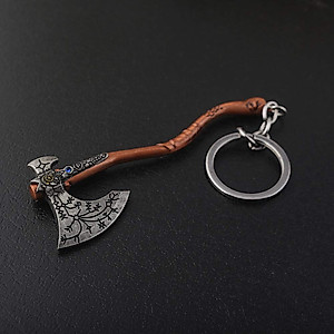 ArtkticaSupply - Greek Mythology Inspired - Kratos Leviathan Axe Keychain.