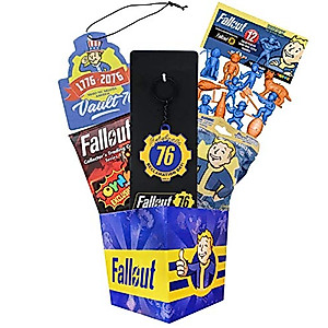 Fallout Merchandise Looksee Mini Box - Nanoforce Figures, Trading Cards