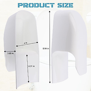 Portable Toilet Splash Guard for Directs Urine Home Care Disability Elevated and Boys Potty Training, Diversion Pee Guard Prevents Kids & Adult Men from Peeing Splash, Upgrad Fits Most Toilet Seats