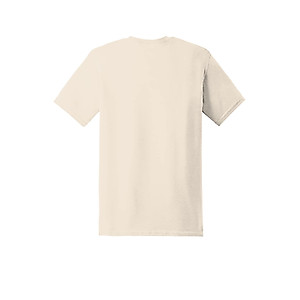 Gildan 5.4 oz Cotton T-shirt (5000) Tee X-Large Natural