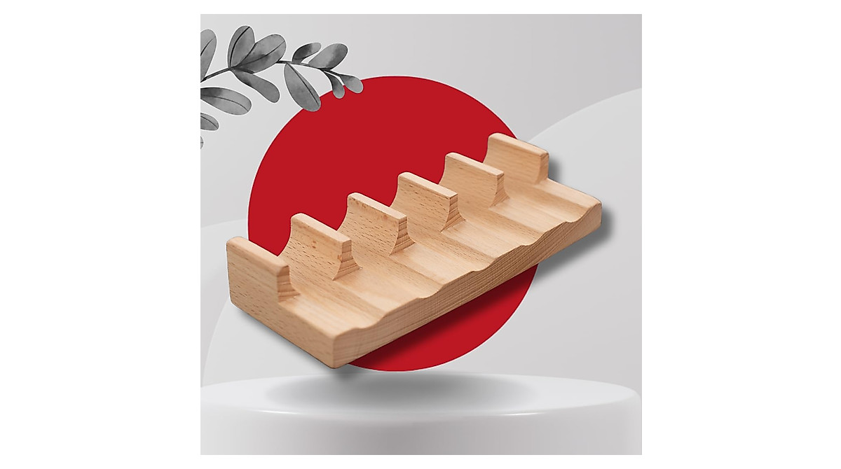Wood Sushi Taco Holder - Showcase Your Sushi Rolls