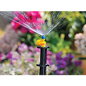 Hozelock Adjustable Microjet 180° Garden Hose Accessories Gardening Watering
