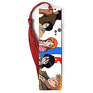 Bookmarks Metal Ruler Bleach Bookography Measure Tassels Bookworm for Book Markers Lovers Reading Notebook Bookmark Bibliophile Gift