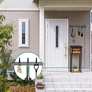 ZBDPOVT 2PCS(15.7 x 3.3 x 2.3 Inch) Coat Rack Wall Mount, Coat Hanger Wall Mounted, Coat Hooks Wall Mount, Wall Hooks, Heavy Duty Wall Hooks for Hanging Entryway, Bedroom, Bathroom