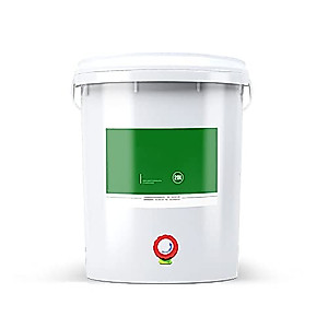 Garden Compost Bin Kitchen Compost Bin, Indoor and Outdoor Composter Bucket, Great for Food Scraps, Removable Clean Bucket with Handles and Filter, 5.2 Gallon Kitchen Recycling Bin Pail
