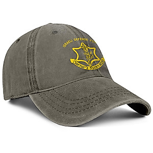 IDF Israeli Defense Force Hat Men Women Trucker Hats Adjustable Snapback Baseball Cap Cool Dad Hat Gifts