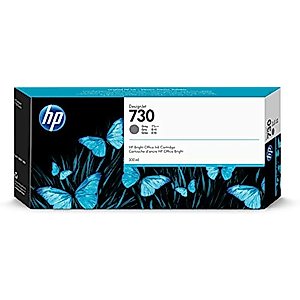 HP 730 300-ML Gray Ink Cartridge