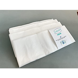 Fit for Dekor Classic Diaper Pails Refills - EZ Fill Diaper Pail Refills 10 Counts(10 Refills), White, (M700WP)