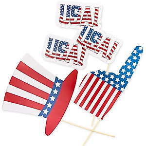 Election Day Party Photo Booth Prop Kit (30 Pieces)