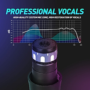 D Debra Audio AU800 Pro UHF 8 Channel Wireless Microphone System with Cordless Handheld Lavalier Headset Mics, Metal Receiver, Ideal for Karaoke Church Party (8 Handheld)